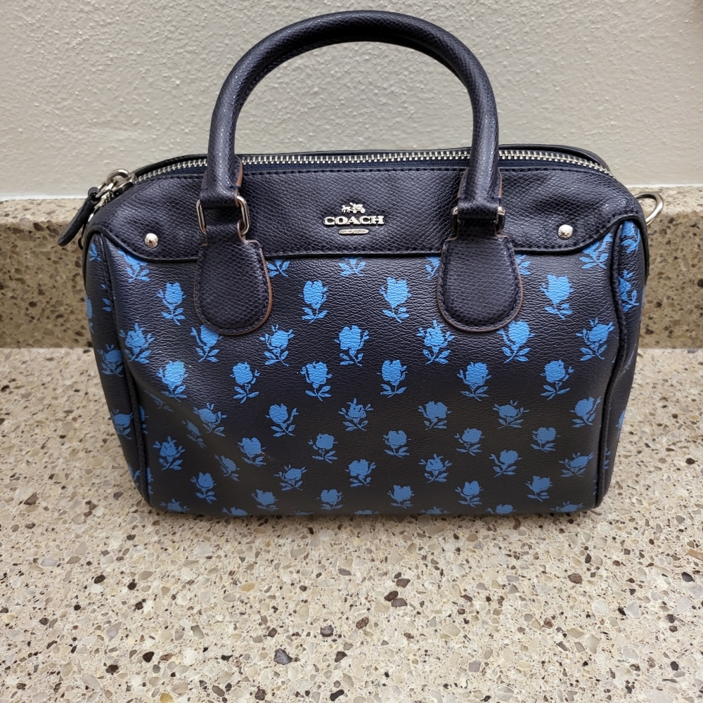 Coach Mini Bennet In Midnight Multi Crossbody - Gem